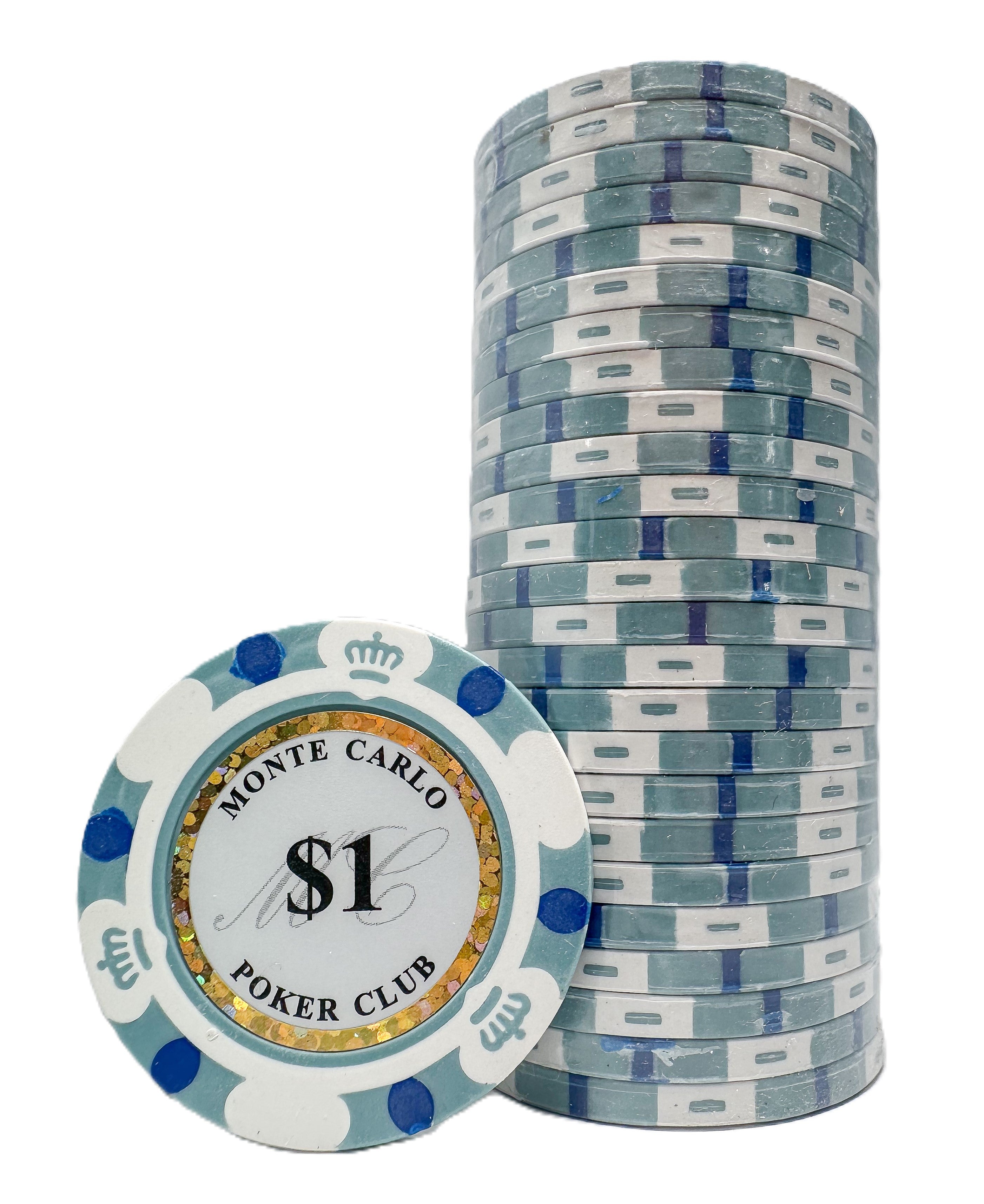 Monte Carlo Poker Club Chips - Higher Limit Home Poker Games – Lucky ...